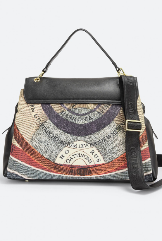 Gattinoni Maya Business Top Handle Nylon/PU Planetario | Iconed.it
